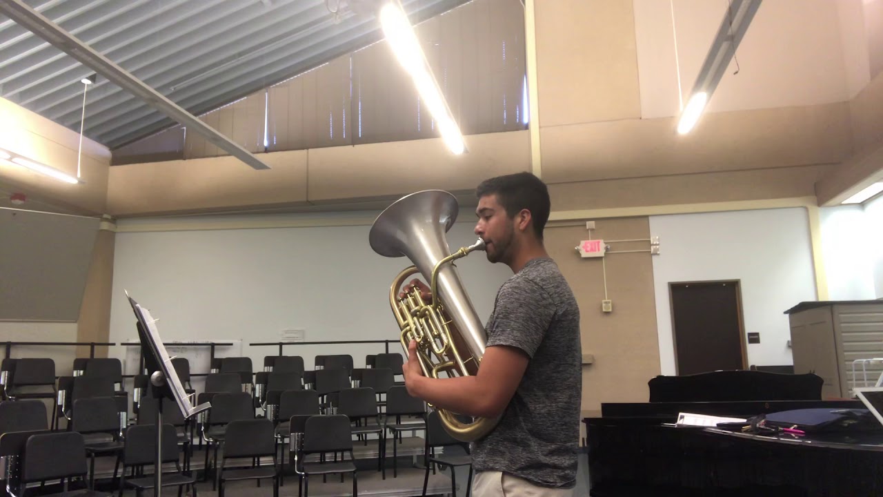 Blue Devils 2018 Euphonium Solo A: Ivan Cordova - YouTube