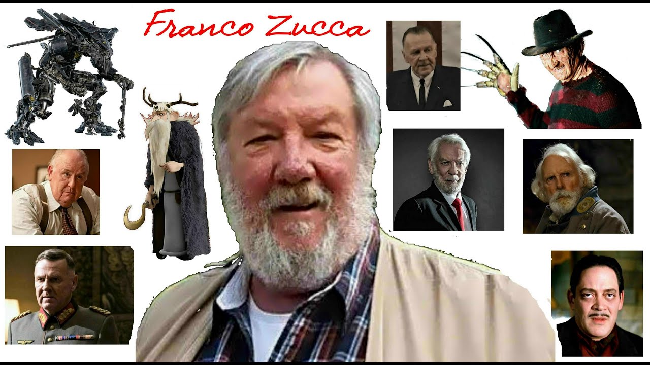 FRANCO ZUCCA (i grandi doppiatori italiani) - YouTube