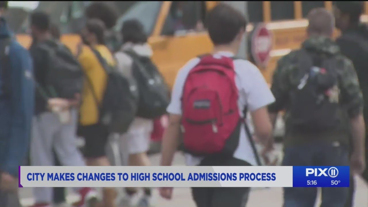 NYC makes changes to high school admissions process - YouTube