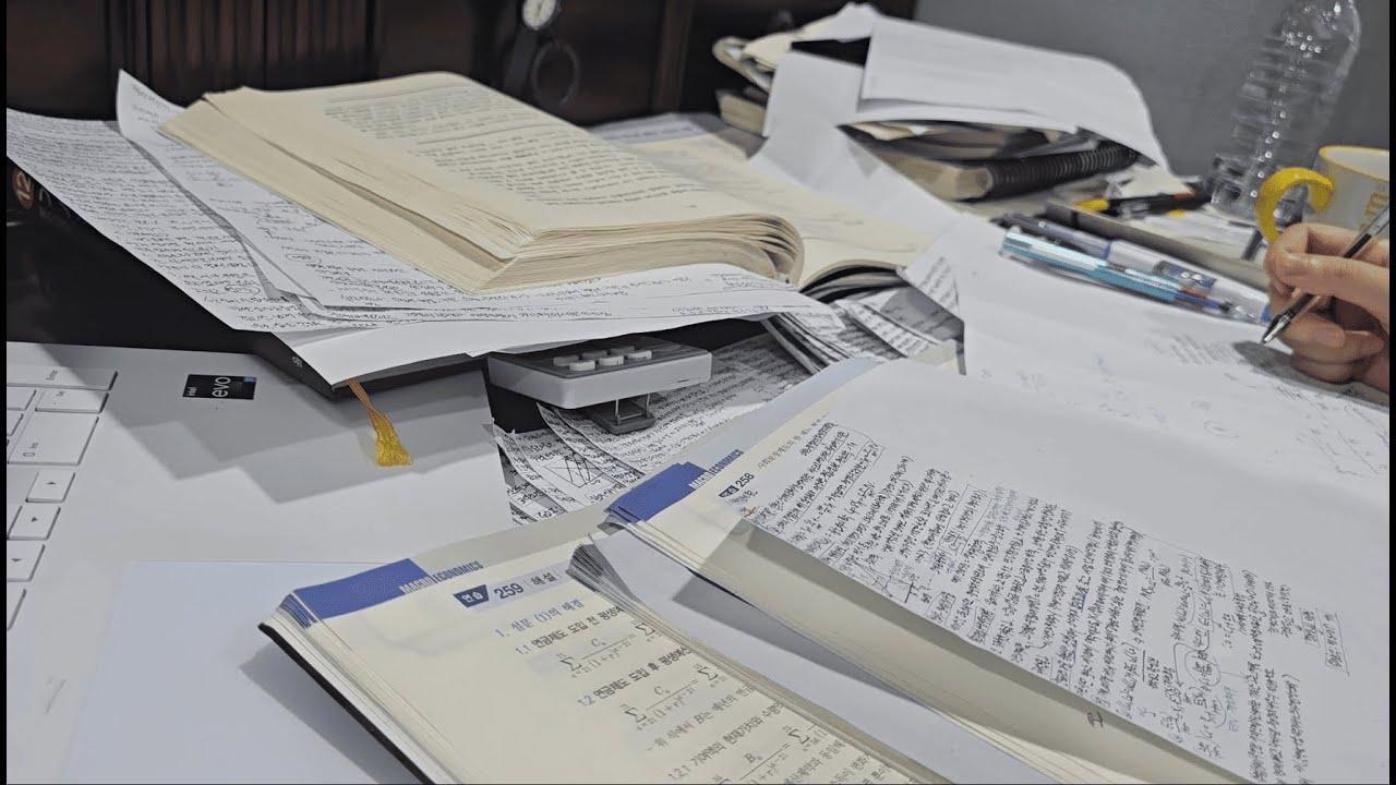 realistic study with me 6h, no bgm, Studying 6hrs a day everyday ...