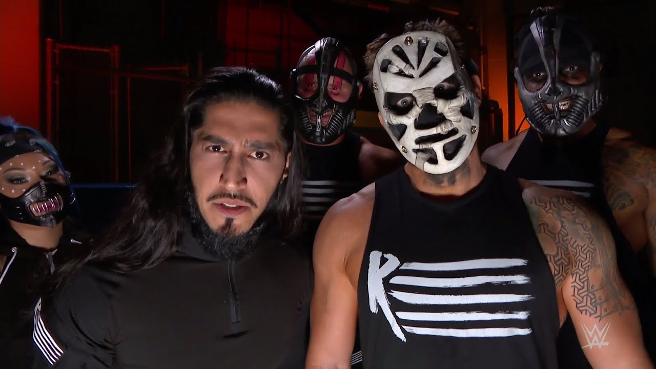 WWE Raw 11/30/20 Retribution Full Backstage Segment - YouTube