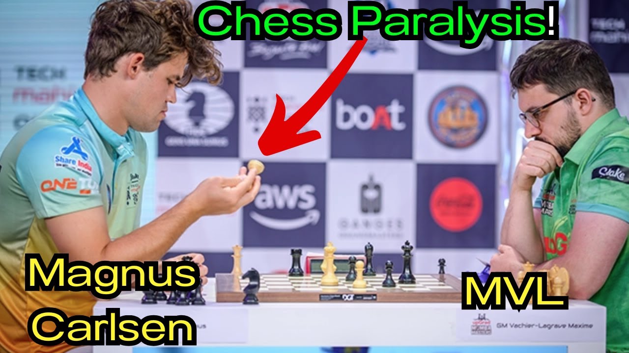 Magnus Makes a Huge Blunder! vs MVL - YouTube