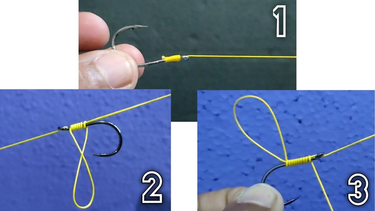 3 CARA CEPAT DAN KUAT SIMPUL PANCING #fishing #angler - YouTube