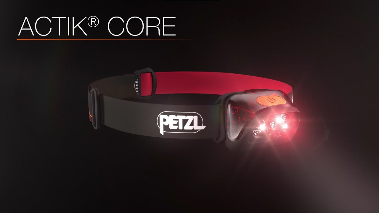 액틱 코어(ACTIK CORE) - 야외 활동을 위해 적색 조명을 갖춘 450루멘을 제공하는 충전식 헤드램프 - YouTube