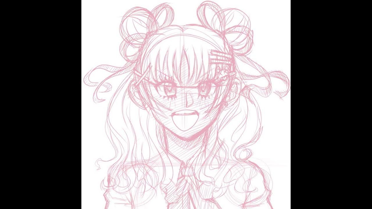 Gal ☆ Kawaii Anime Girl ☆ Sketch ☆ Youtube