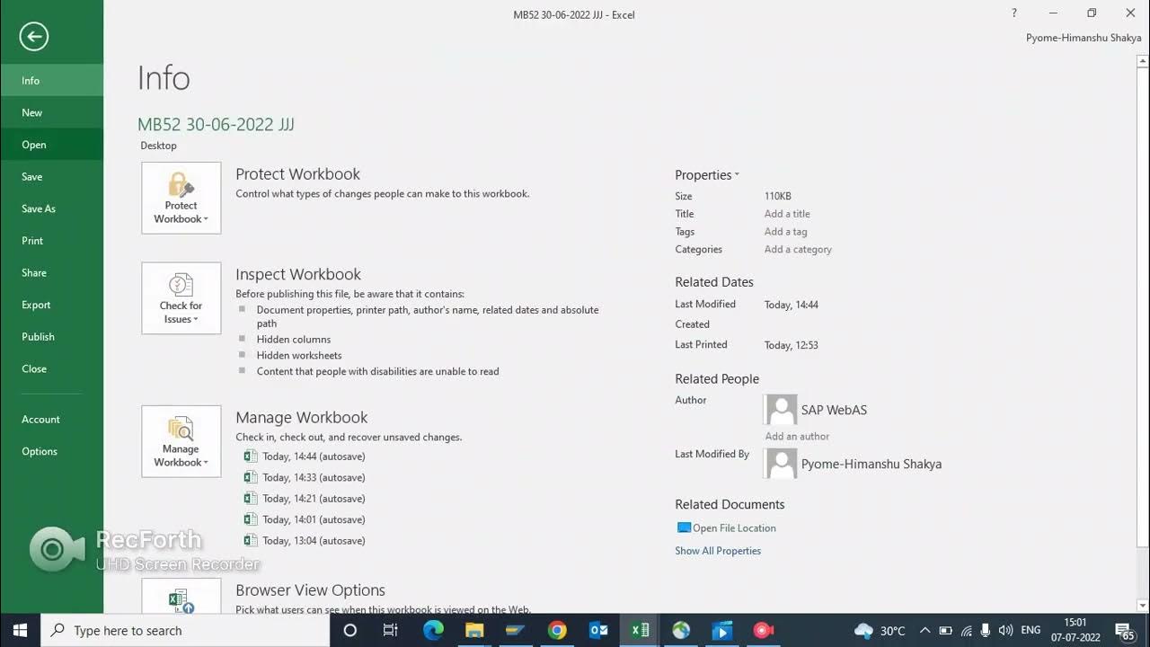 TOP 20 Excel Shortcuts and Tricks in Hindi I Excel Shortcuts 2022 - YouTube