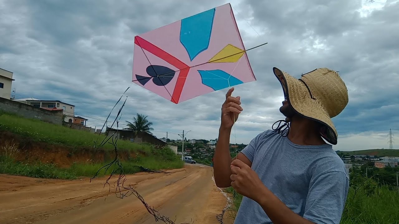 PIPA LATÃO BAMBÚ BAMBÚ 80CM NO CORTE SIMPLES E RÁPIDO! como fazer pipa ...