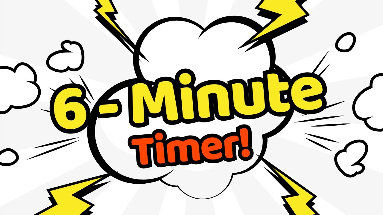 6 Minute Countdown Timer - YouTube