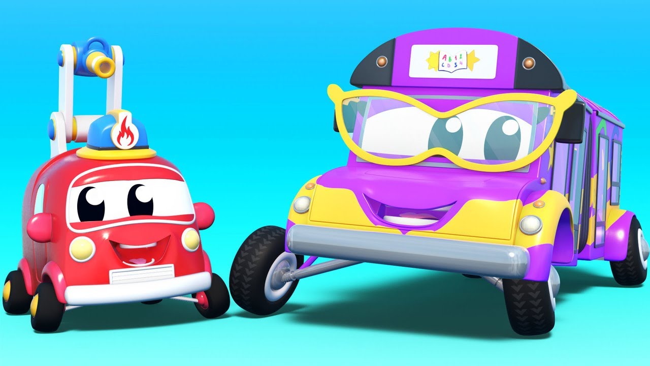 Baby Trucks - Make NEW FRIENDS at school with CARS ! | Go Go Babies ...