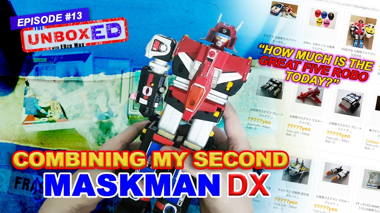 EP13 THE UNBOXED: MY 2ND GREAT FIVE ROBO - YouTube