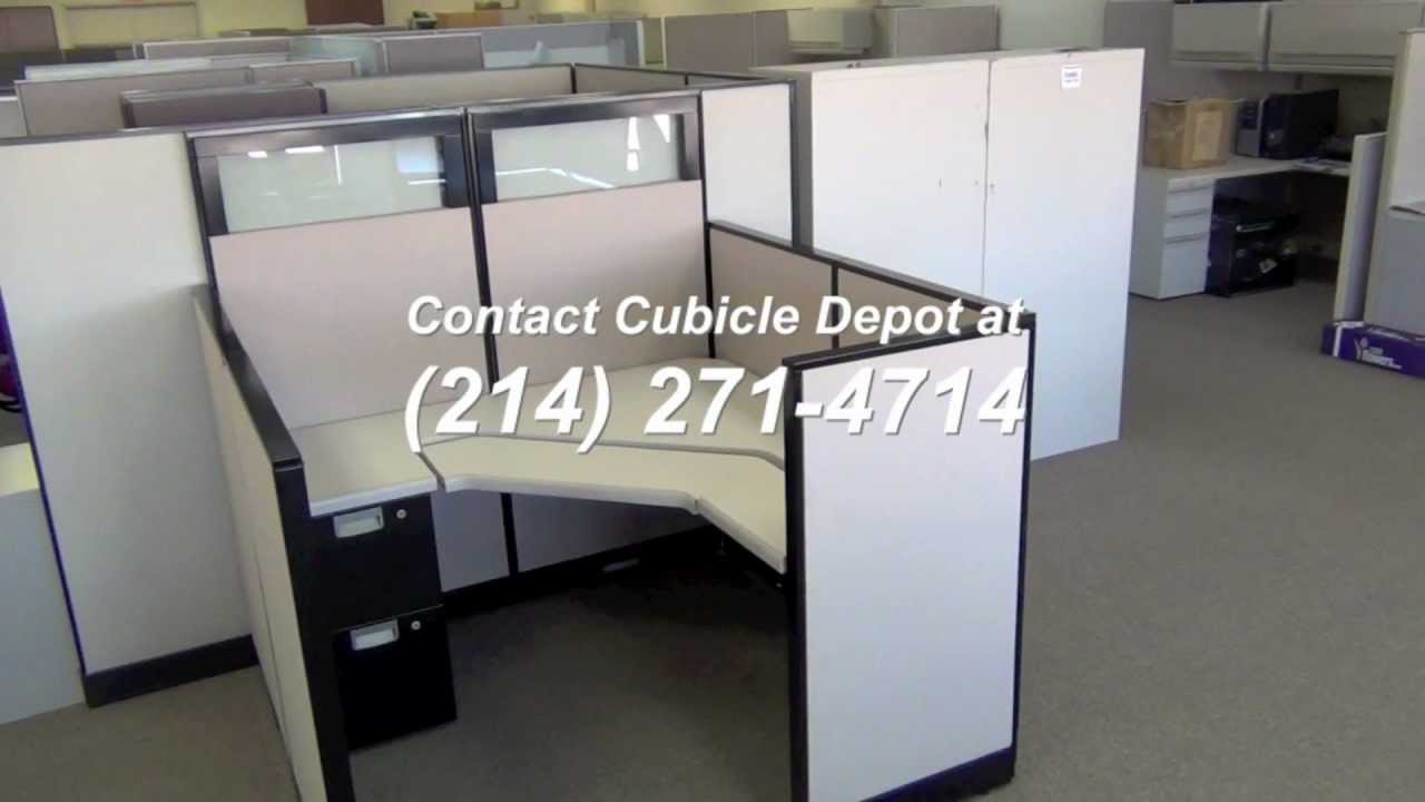 Office Cubicles - Steelcase Office Cubicle - CubicleDepot.com - YouTube