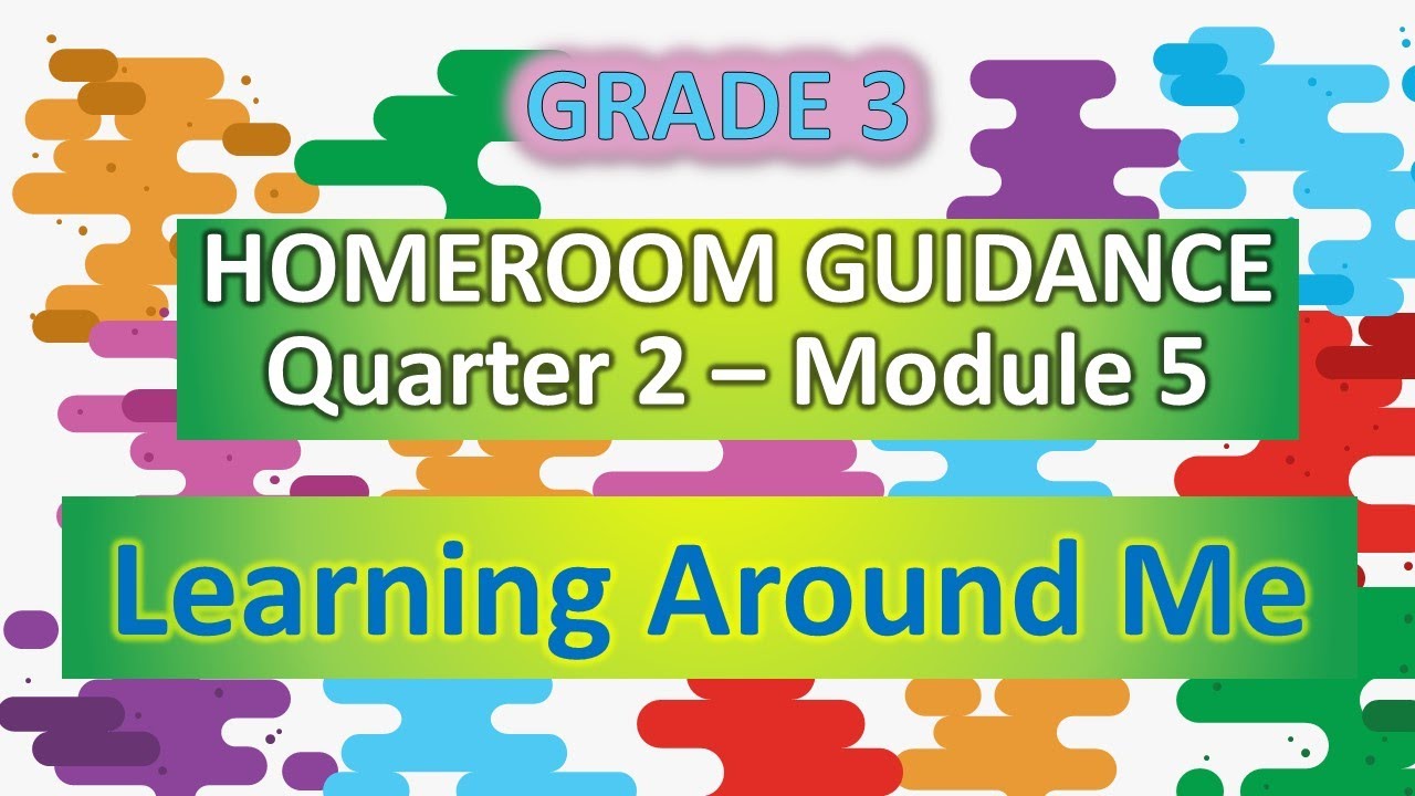 Homeroom Guidance Grade 3 | Quarter 2 - Module 5 | Tagalog | Learning ...