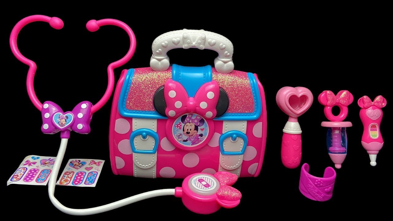 Disney Minnie Mouse Doctor Playset Satisfying with Unboxing Compilation ...