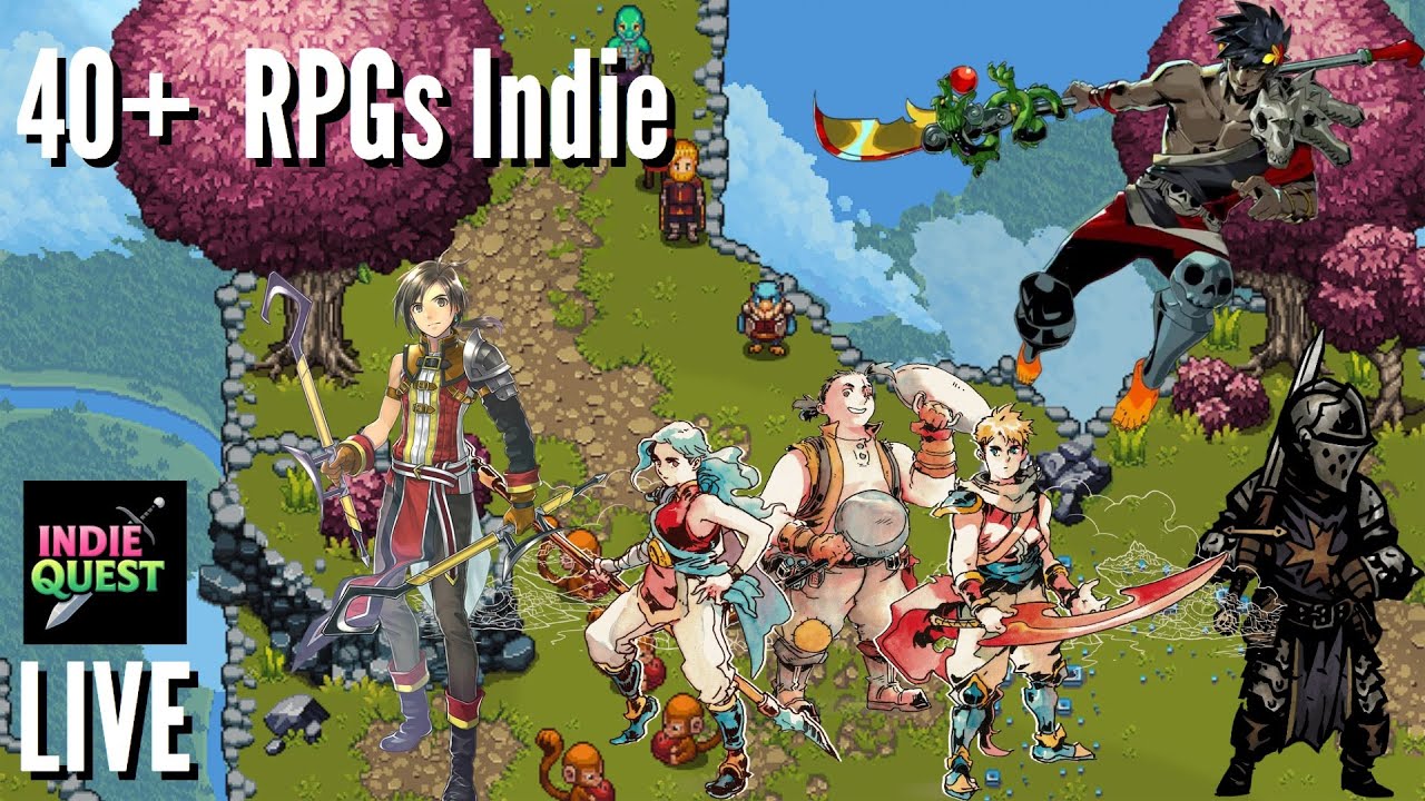 Mais de 40 Novos RPGs Indie (Trailers e Anúncios) - React Indie Quest - Live pt-br - YouTube