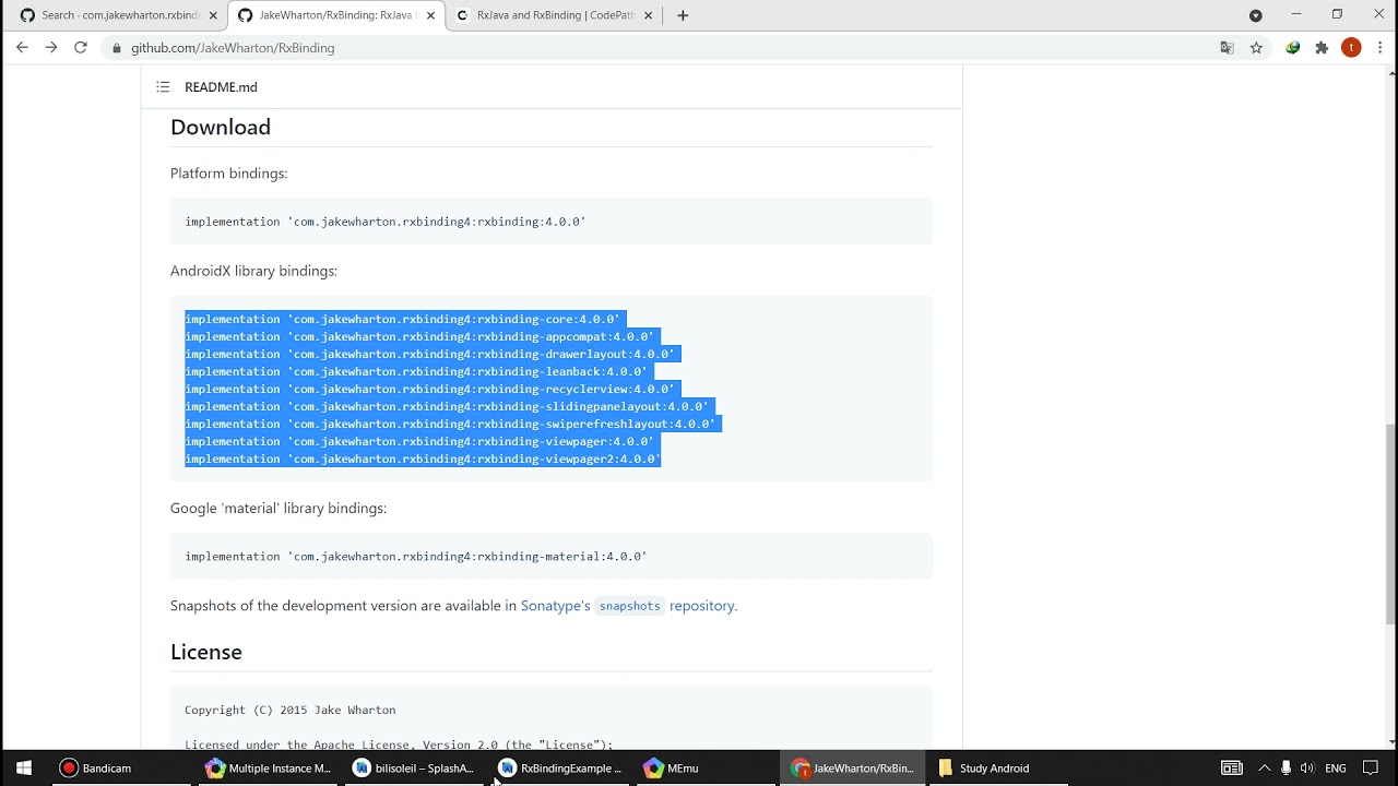 [Android Tutorial] Bài 6 - Tìm hiểu thư viện RxBinding - YouTube