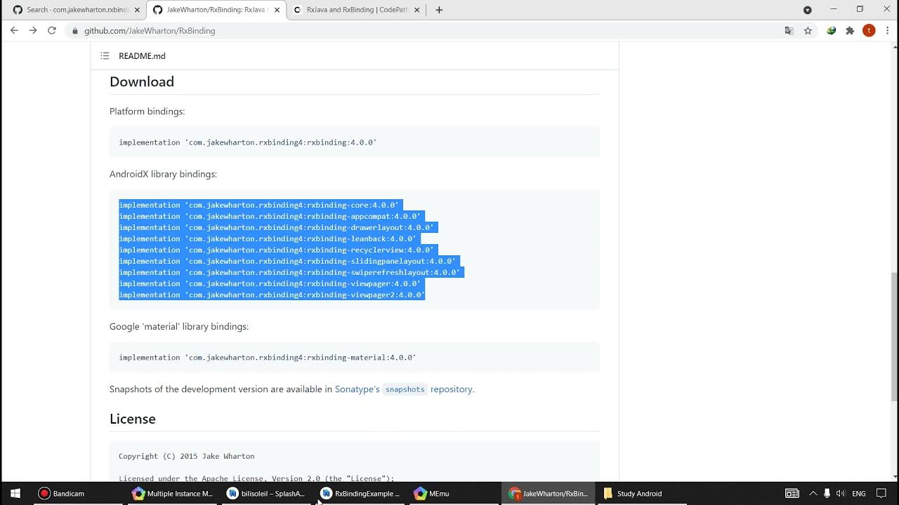 [Android Tutorial] Bài 6 - Tìm hiểu thư viện RxBinding - YouTube