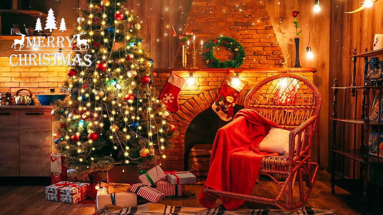 Peaceful Instrumental Christmas Music - Relaxing Christmas music "Snowy ...