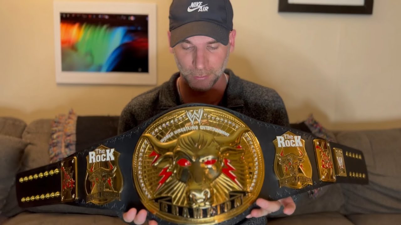 The Rock Brahma Bull Championship Belt