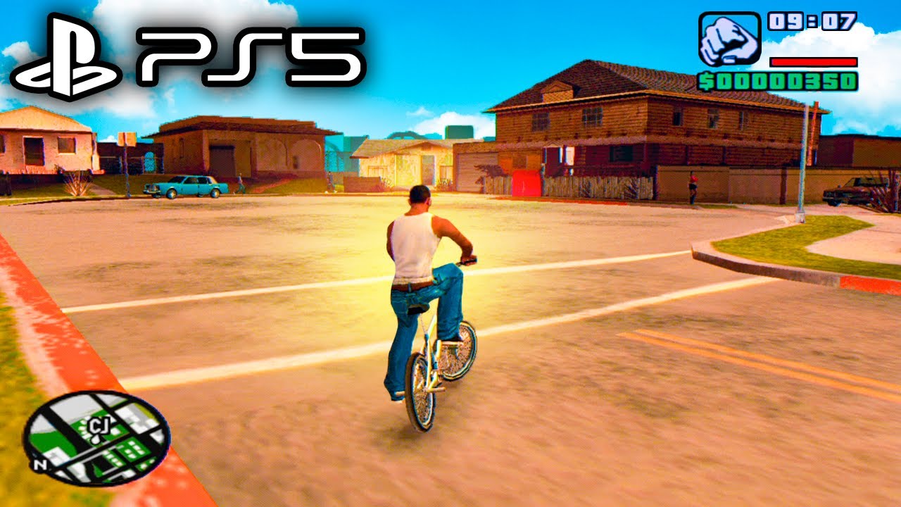 GTA SAN ANDREAS RODANDO NO PS5 (MUDOU MUITO NO PLAYSTATION 5?) - YouTube