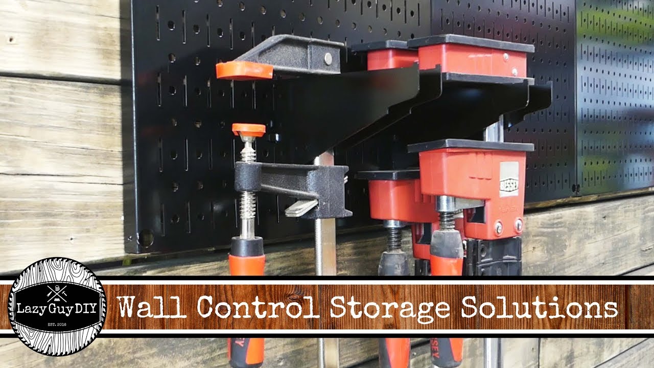 Wall Control Clamp & Battery Storage Solutions - YouTube