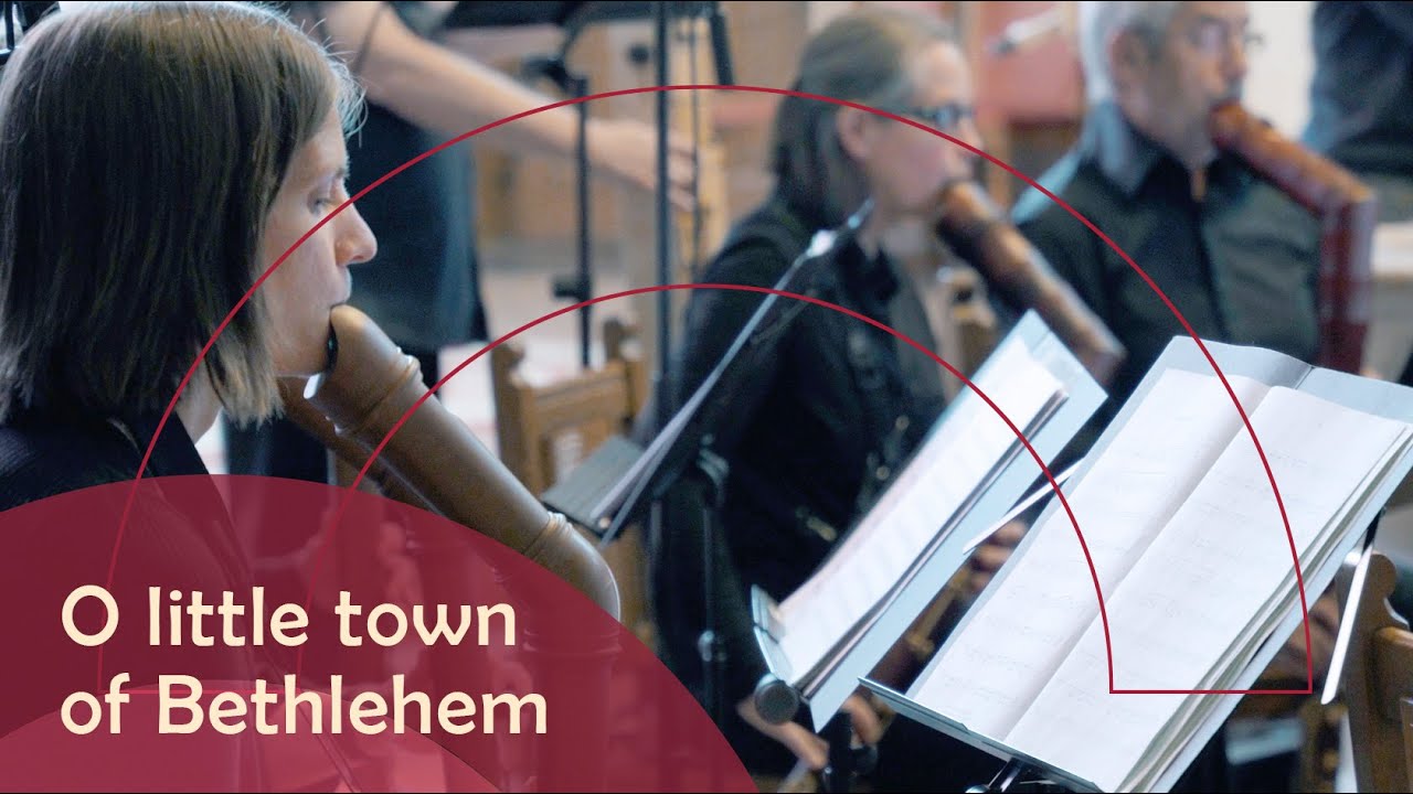 O little town of Bethlehem | Berliner Blockflöten Orchester - YouTube