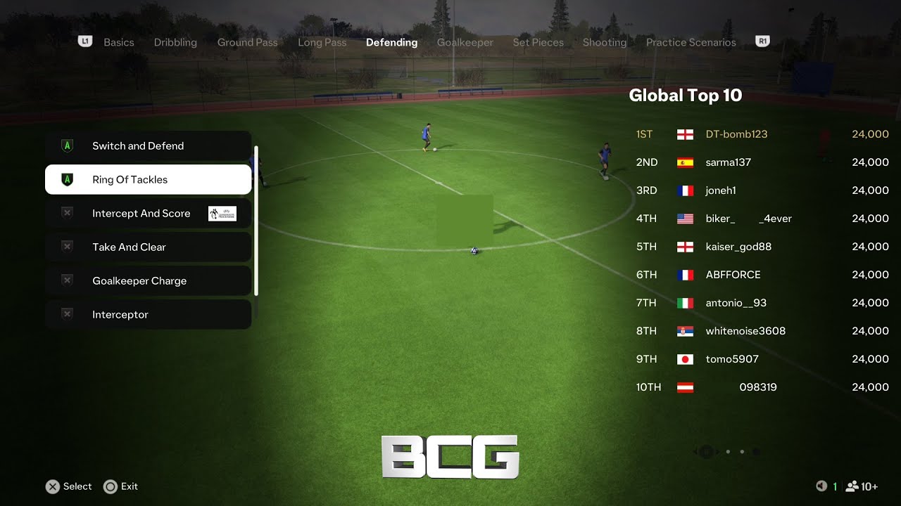 EA Sports FC 25 Skill Games Ring Of Tackles Defending Beginner - YouTube