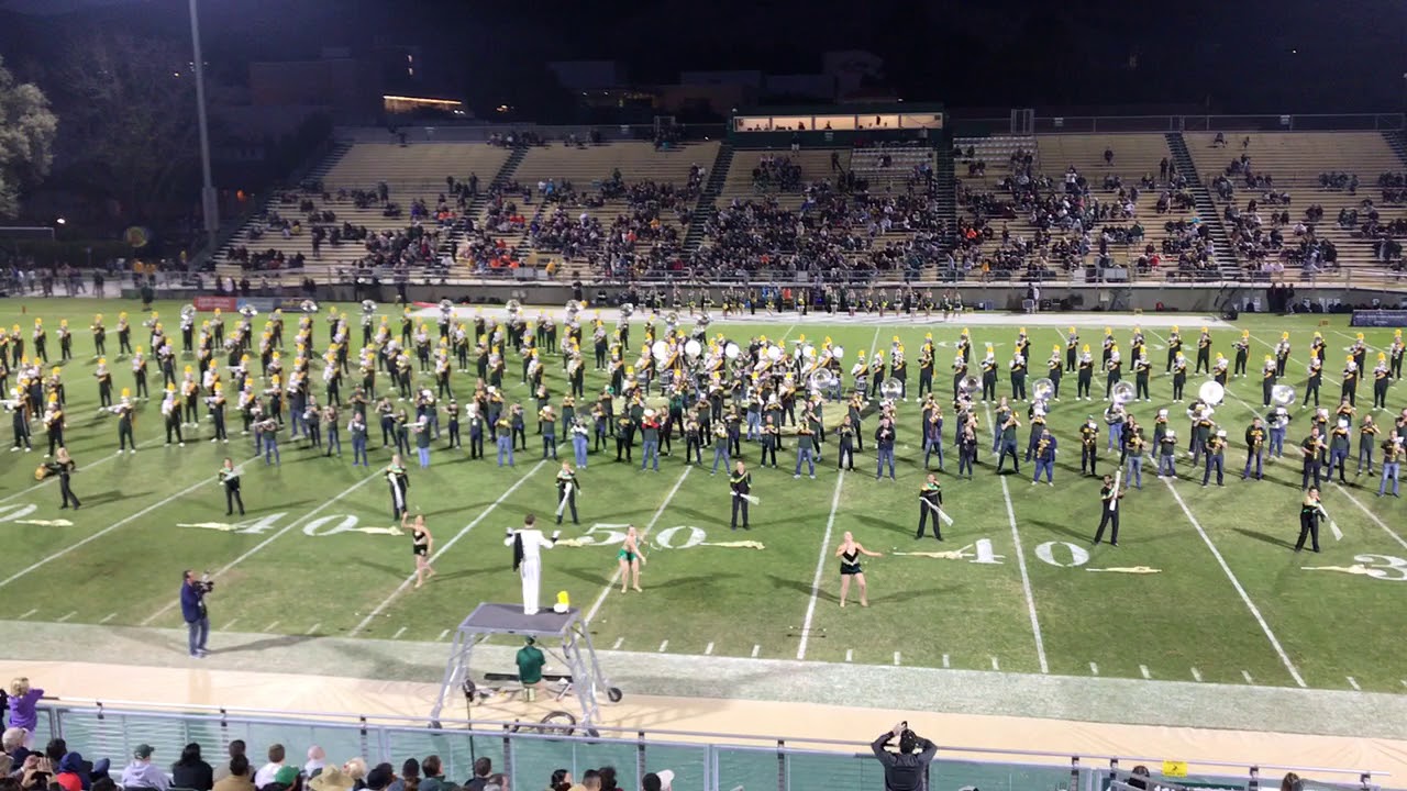 Cal Poly Mustang Marching Band Homecoming 2018 Halftime Bohemian ...