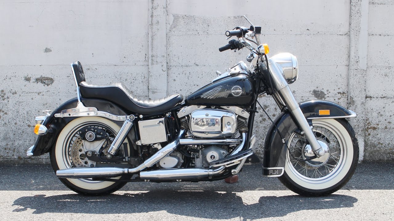 1982 FLHS HARLEY DAVIDSON SHOVELHEAD - YouTube
