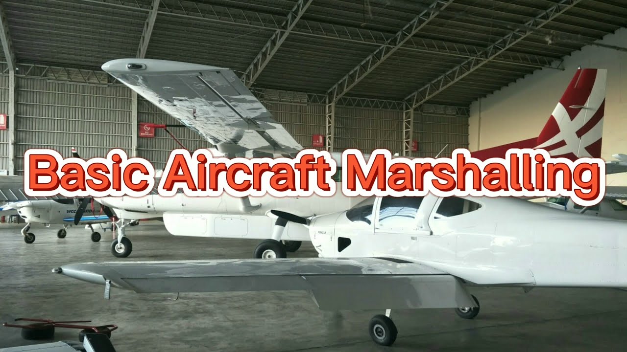 Basic Aircraft Marshalling - YouTube
