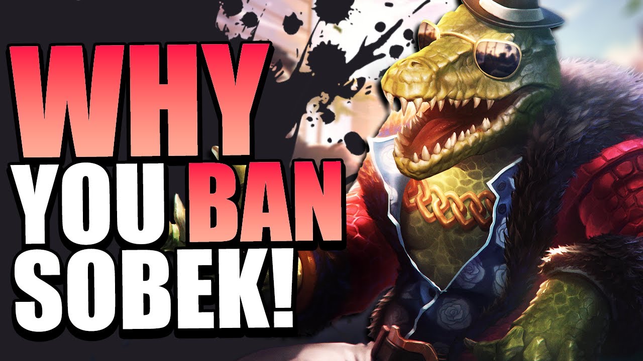 THIS is Why You Ban SOBEK In Joust.. - Ranked Joust - Smite - YouTube