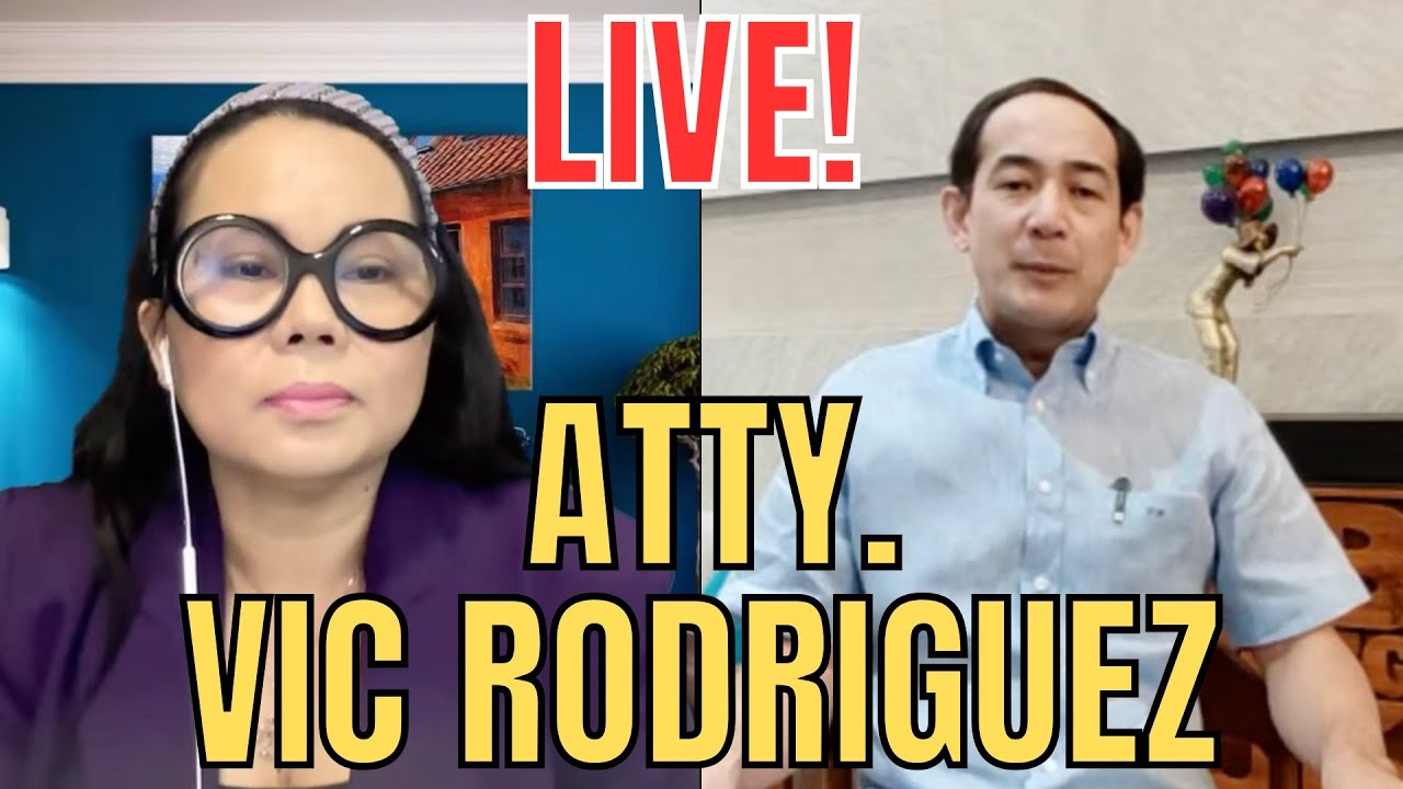 LIVE With Atty. Vic Rodriguez | Ang Paghaharap - YouTube LIVE With Atty. Vic Rodriguez | Ang Paghaharap - YouTube