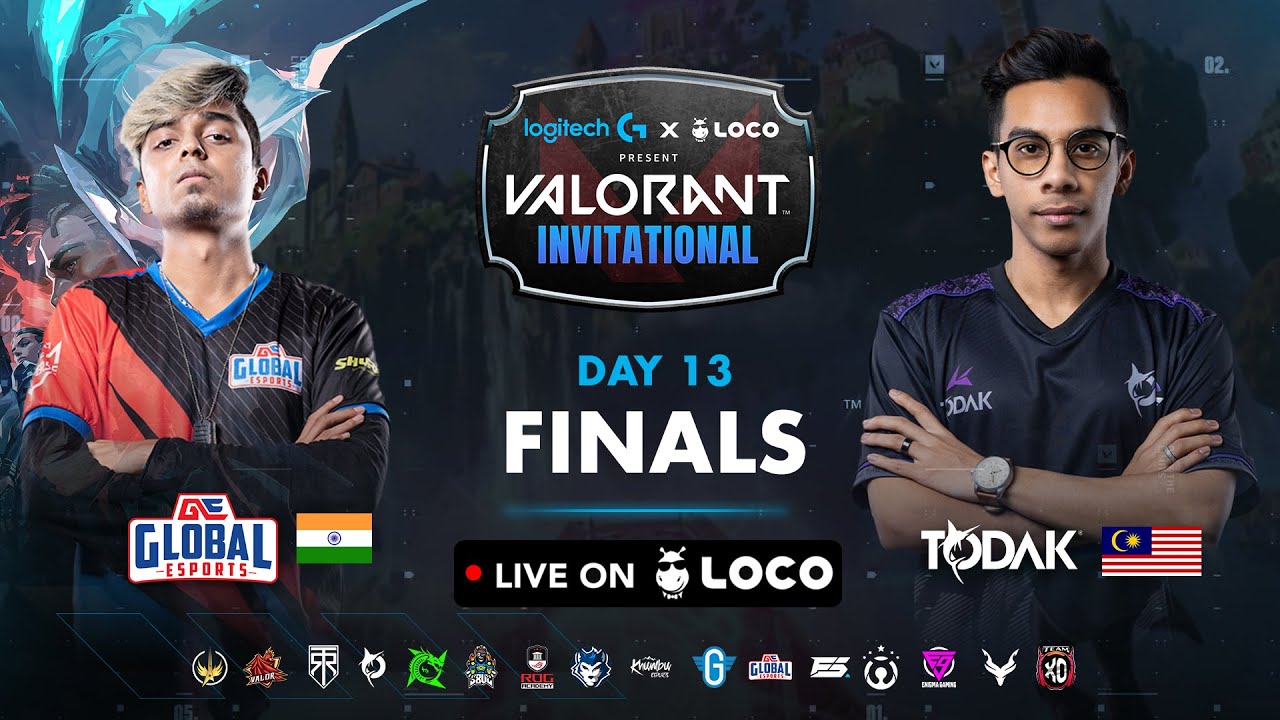Valorant Live: Loco x Logitech Invitational | GRAND FINALS | GLOBAL ...
