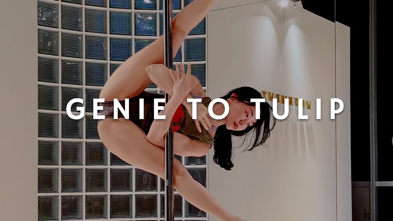 GENIE to TULIP - Pole Dance Combo - YouTube