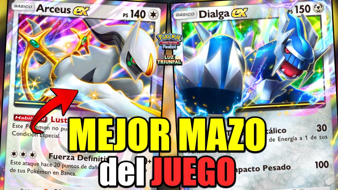 ¡MEJOR MAZO del JUEGO! ARCEUS y DIALGA NO TIENEN RIVAL 💥 | POKÉMON TCG ...
