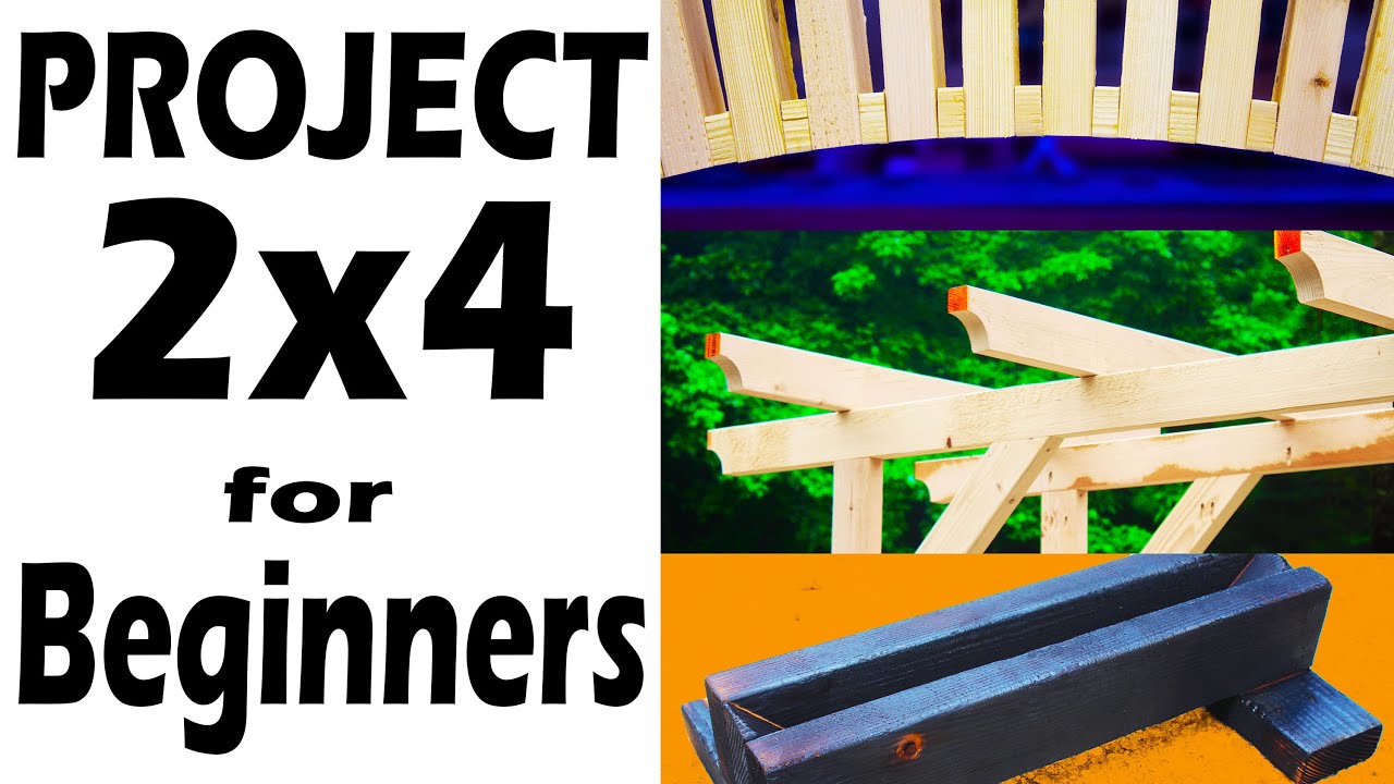 Building EASY 2X4 Projects for Beginners - YouTube