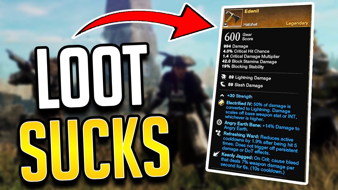 New World's Loot System Is Terrible & Annoying - YouTube