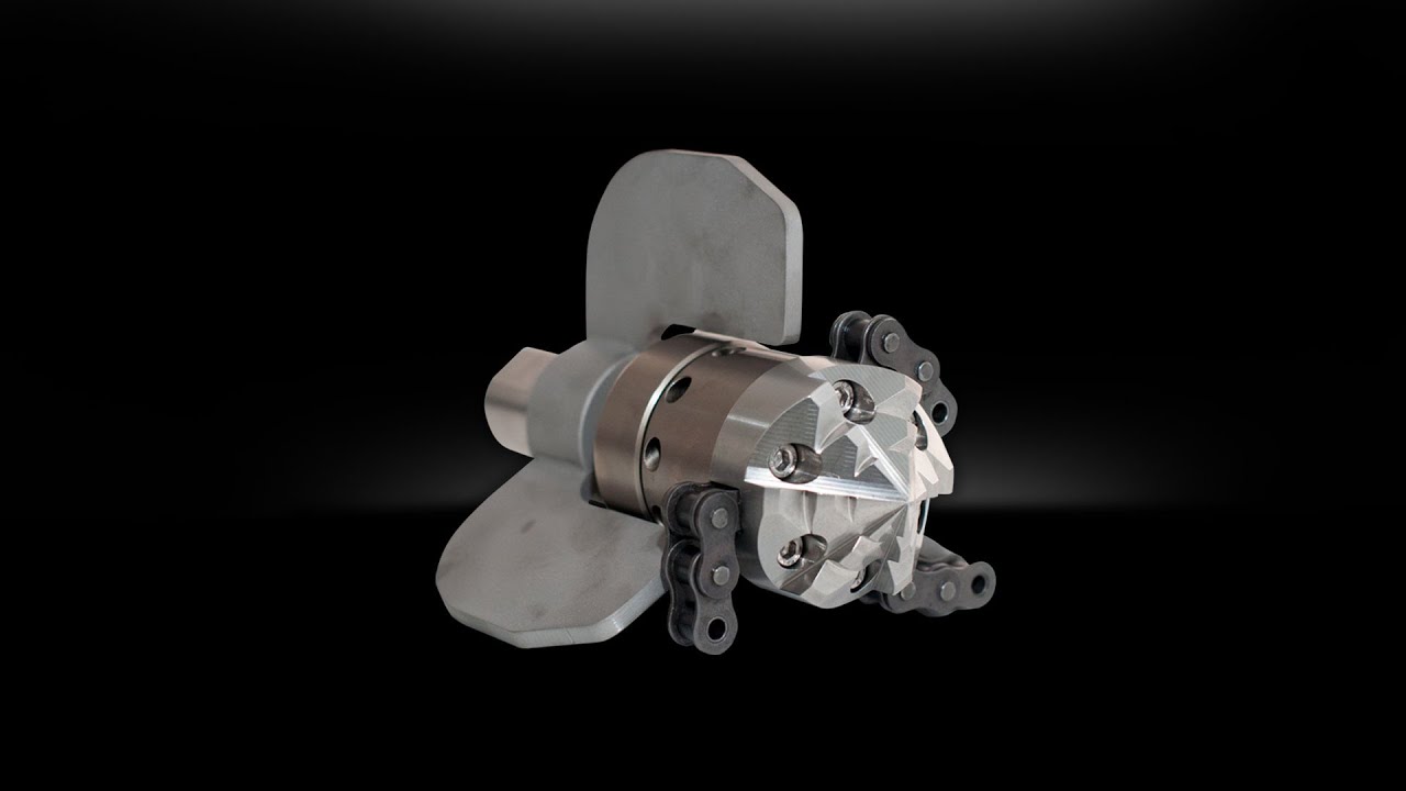 Bluestar Raptor Chain Cutter (demonstration) - YouTube