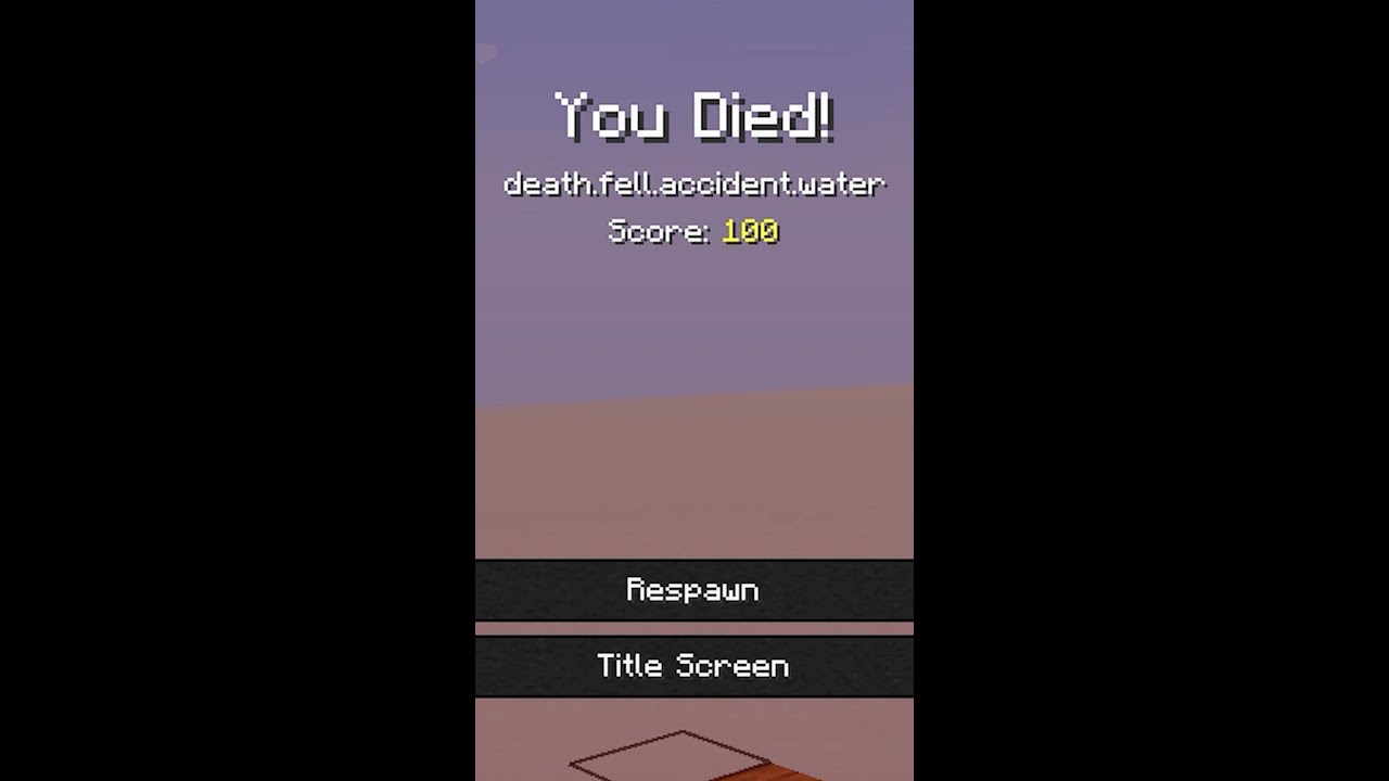 The RAREST Death Message in Minecraft... - YouTube