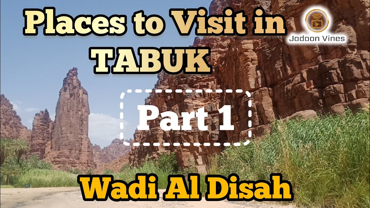 Places to Visit in Tabuk Saudi Arabia - Part 1 Wadi Al Disah - YouTube