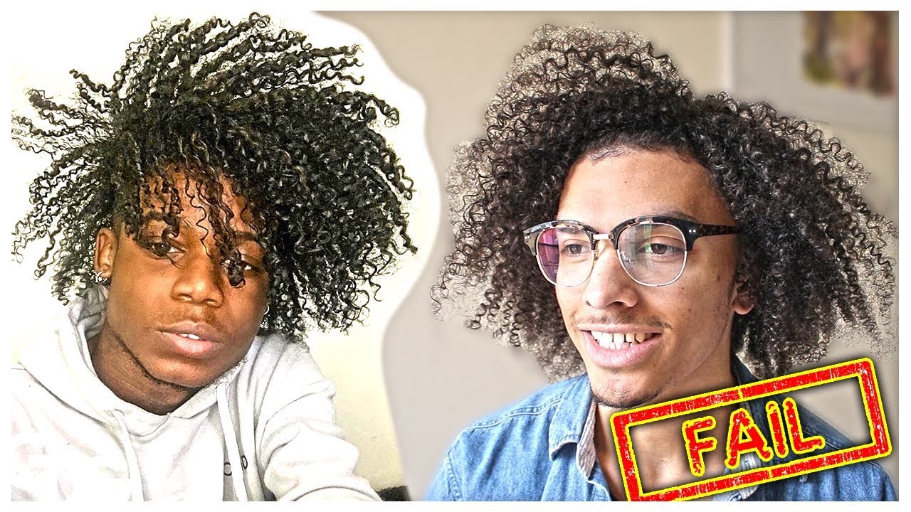 I Tried Following A Curly Hair Routine (FAIL) - YouTube
