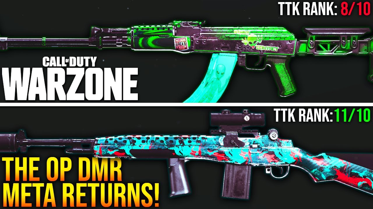 WARZONE: This DMR LOADOUT Is OVERPOWERED AGAIN! (Best TTK DMR Build ...