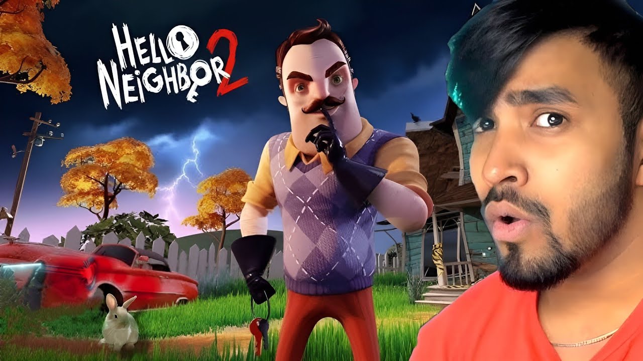 HELLO NEIGHBOUR UNCLE IS BACK - TECHNO GAMERZ - YouTube