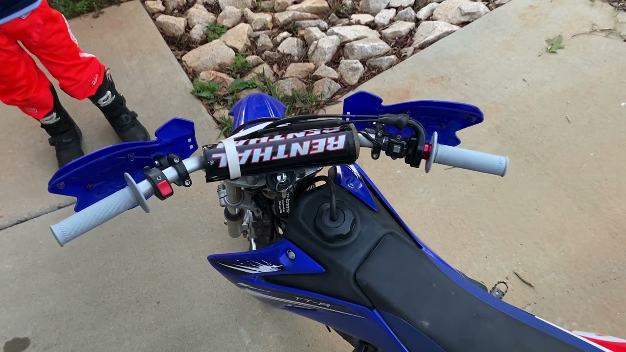 TTR110 Mods, 1/4 Turn Throttle Tube! - YouTube