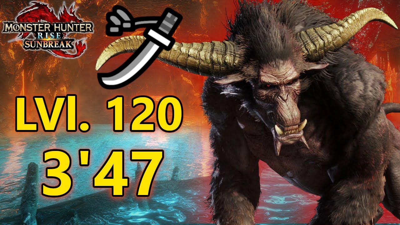 Afflicted Rajang Level 120 Speedrun Longsword Monster Hunter Rise ...