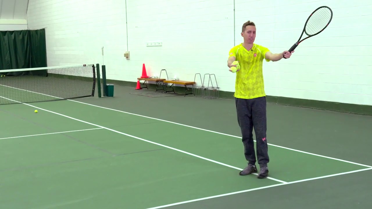 7 On The Fly Practice Passing Shot Success Technique - YouTube