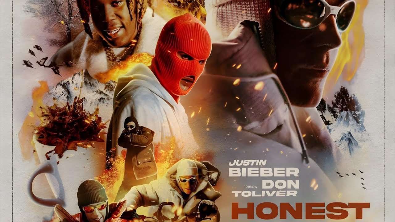 Justin Bieber - Honest (Lyrics video) ft. Don Toliver - YouTube