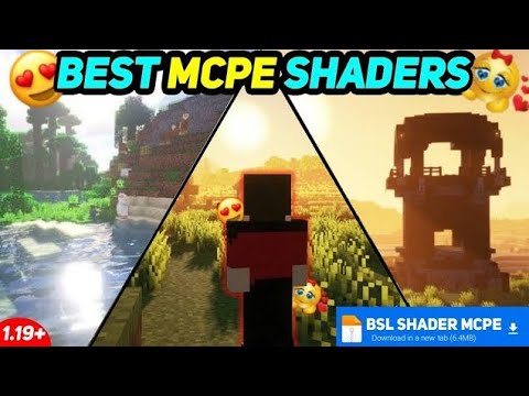 3 Epic Shader For Minecraft pocket Edition ||Shaders for mcpe1.19 ...