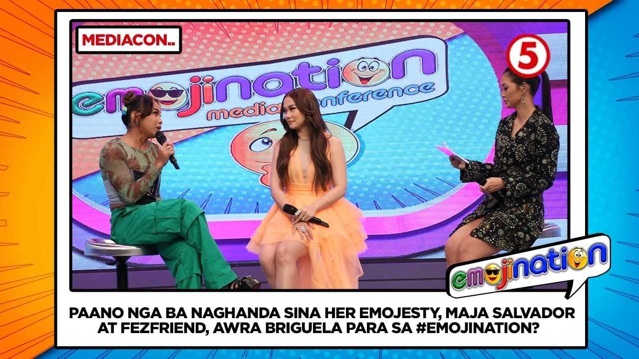 Emojination | Mediacon: Paghahanda nina Maja at Awra! - YouTube