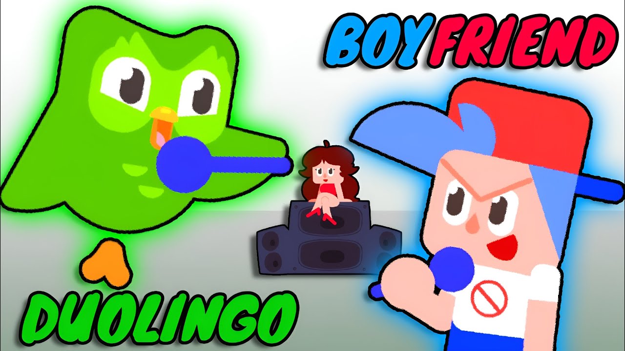 FNF DUO DUOLINGO #duo #duolingo - YouTube