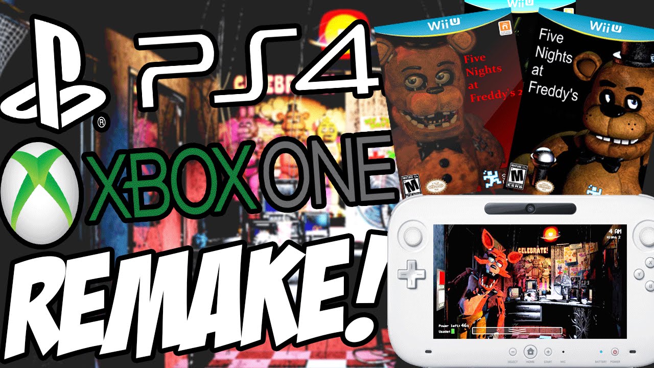 FNAF 1-4 CONSOLE REMAKE! | Five Nights at Freddys 1-4 On Nintendo NX ...
